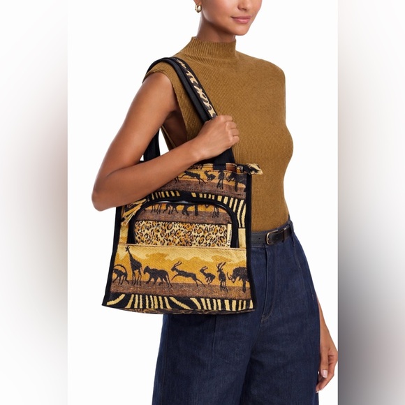 Bovano | Bags | Safari Disney Lion King Animal Print Shoulder Bag Purse ...